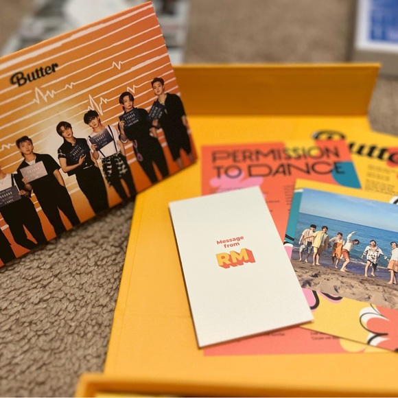 Other | Bts Butter Single Album Cream Version | Poshmark